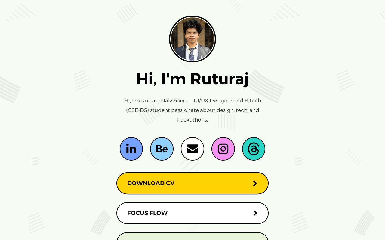 Ruturaj Nakshane | UI/UX & Graphic Designer